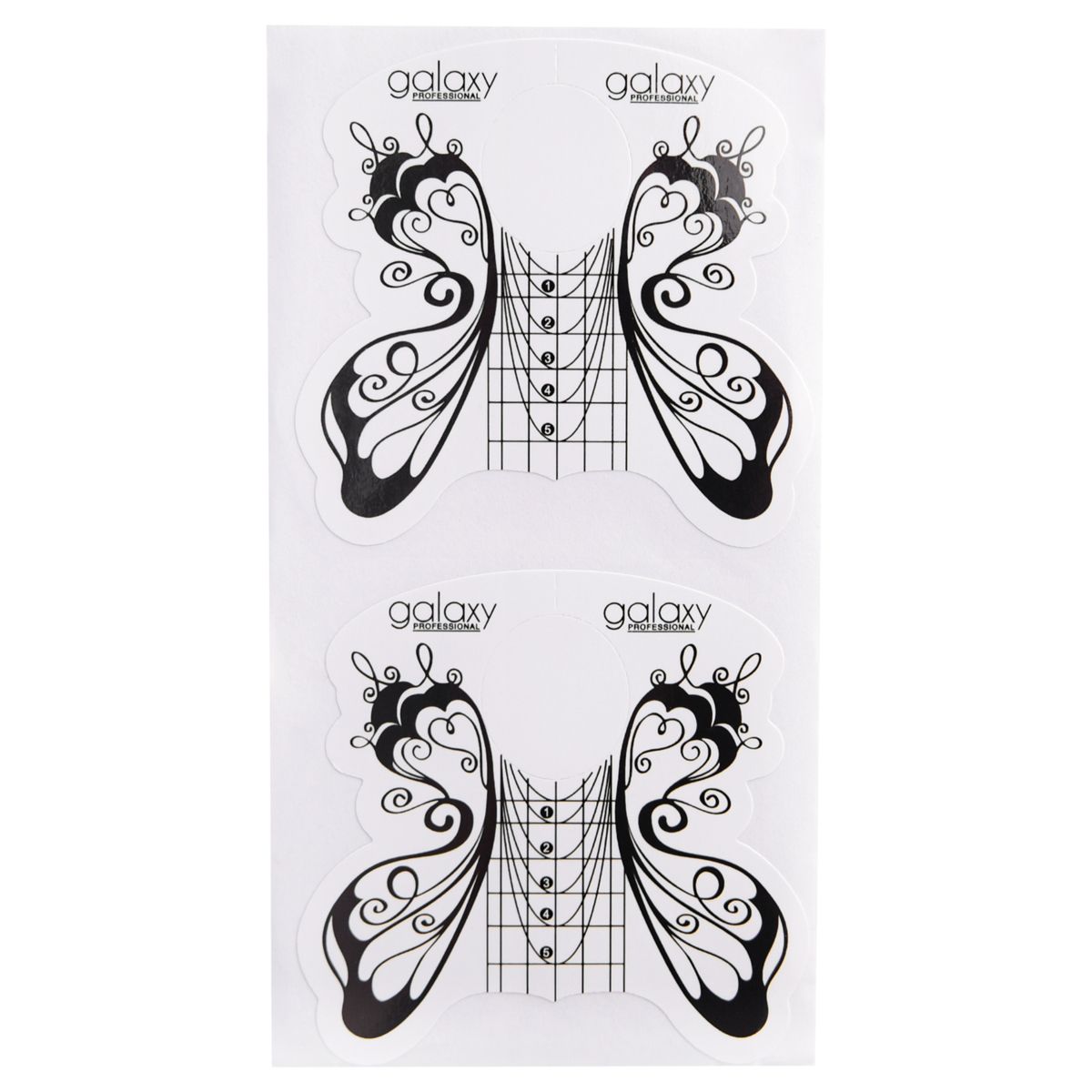 Šabloni za izlivanje noktiju GLX-11 GALAXY 100/1 - Tara Beauty Shop